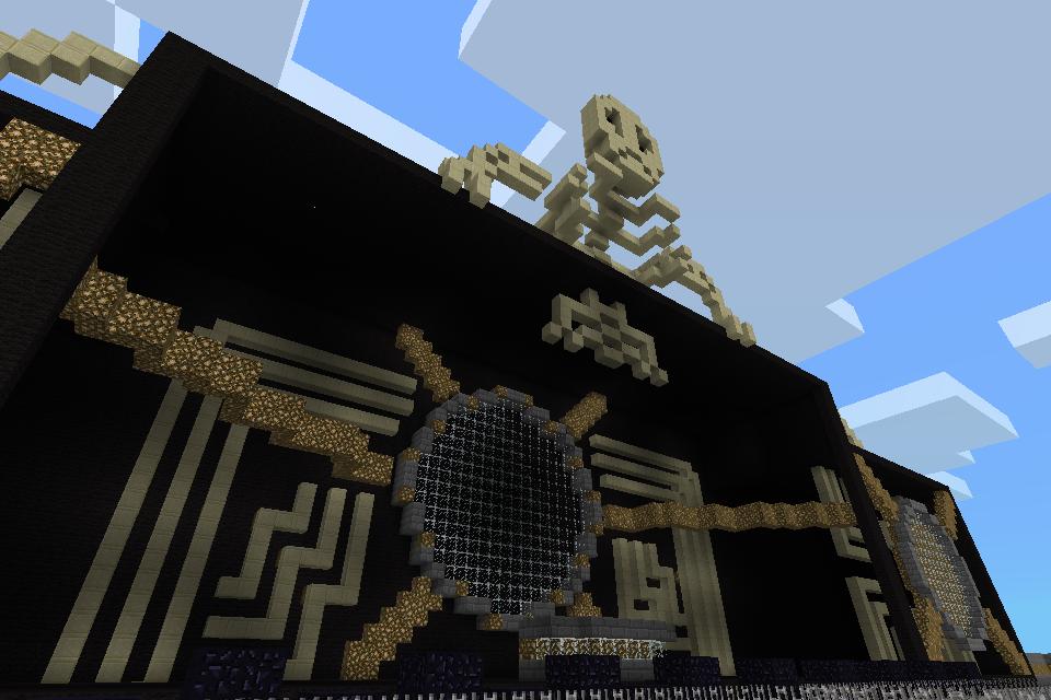 Skeleton´s Dj Stage Minecraft Map