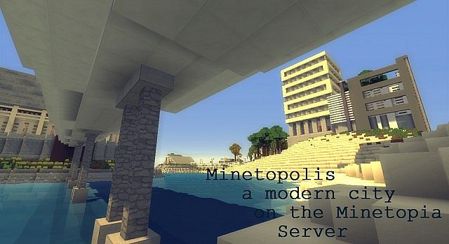 World of the Minetopia Server [Download now] Minecraft Map