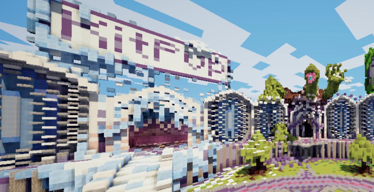 Minecraft Server Hub Build: TheNestMC Minecraft Map