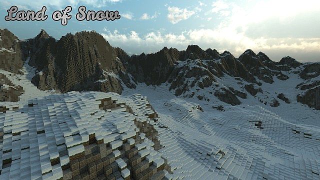 Land of Snow Minecraft Map