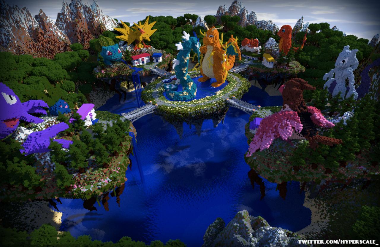 Pixelmon hub! Made for Littlelizardpixelmon.com Minecraft Map