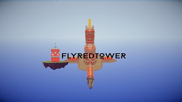 Fly Red Tower Minecraft Map