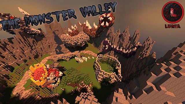 The Monster Valley Minecraft Map