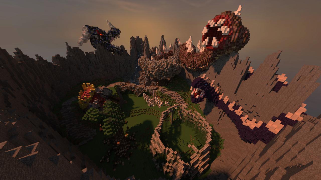 The Monster Valley Minecraft Map