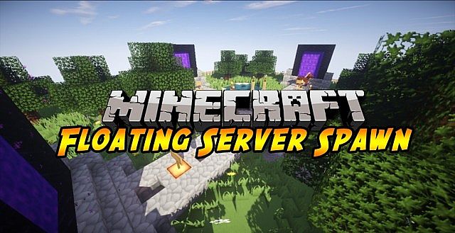 Floating Server Spawn / Hub Minecraft Map