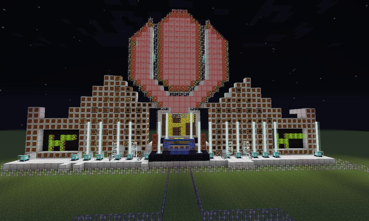 Ultra Music Festival 2013 Minecraft Map
