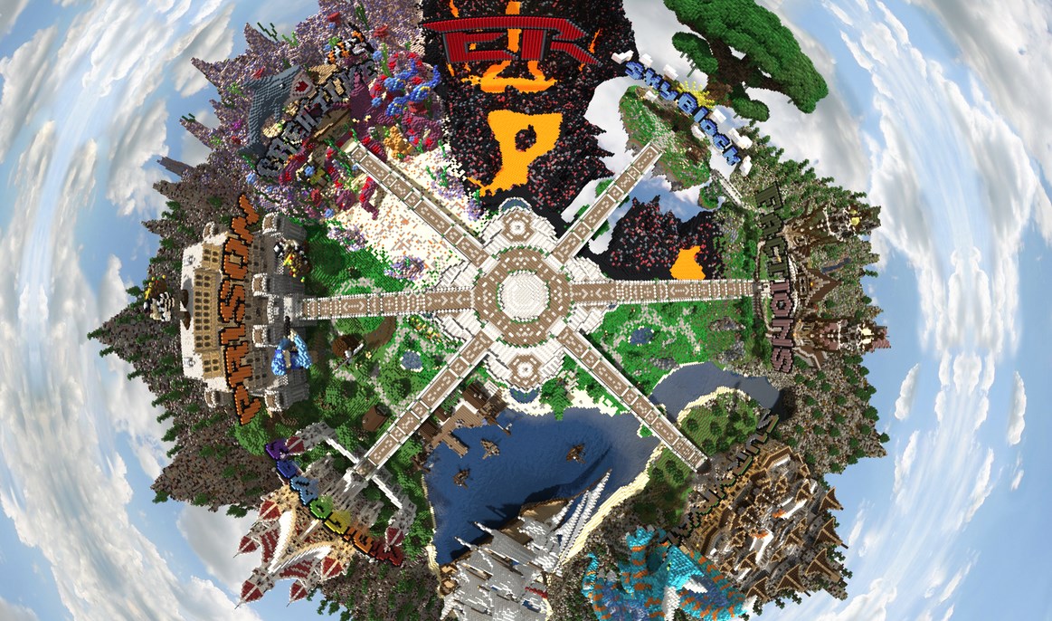 Exxon Realms Server spawn! Minecraft Map