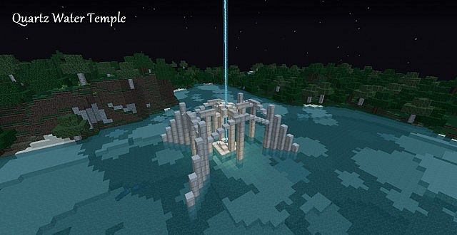 "Shariabiah" - Quartz Water Temple Minecraft Map