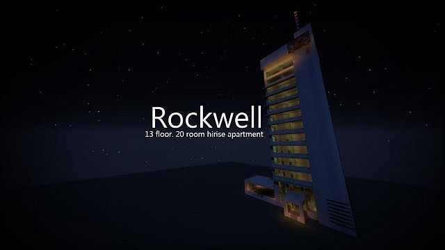 Rockwell | Hirise modern apartment Minecraft Map