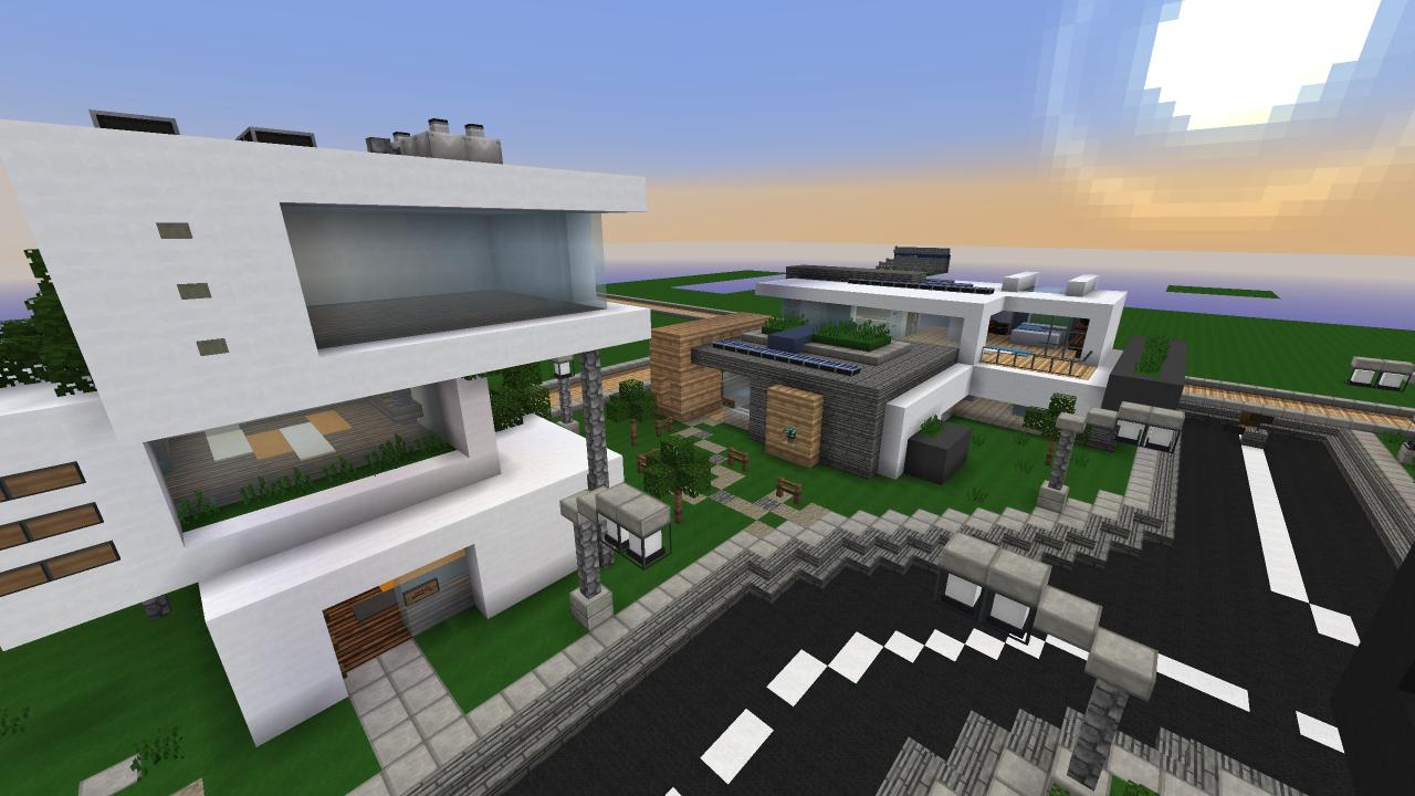 Modern Town Minecraft Map