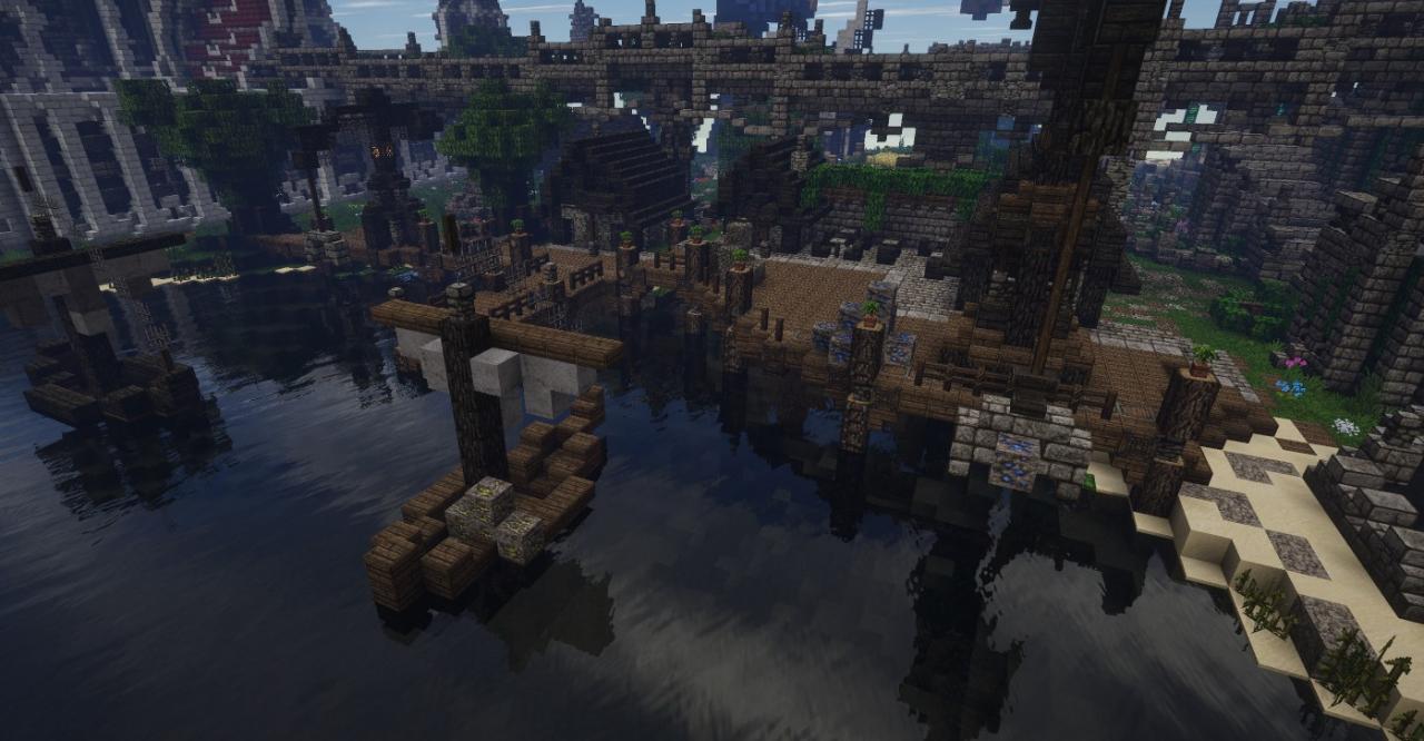 Exxon Realms Server spawn! Minecraft Map