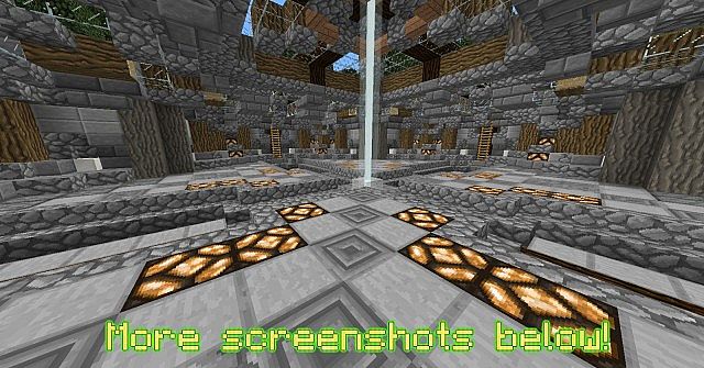 server spawn/hub Minecraft Map