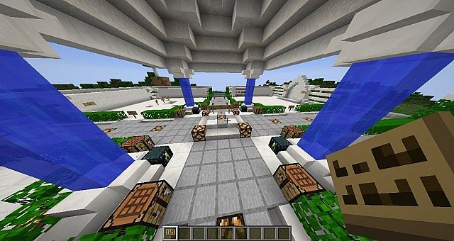 Fractions spawn! Quartz! Minecraft Map