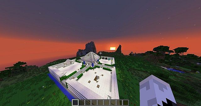 Fractions spawn! Quartz! Minecraft Map