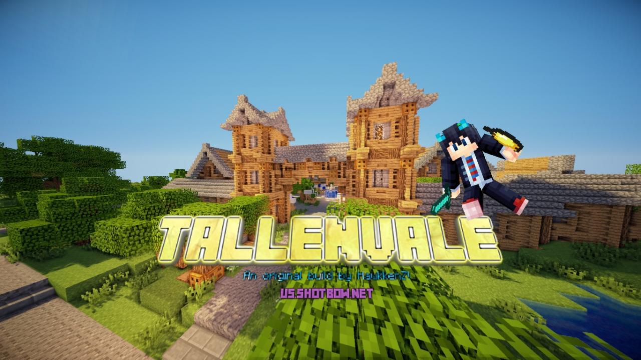 TallenVale Build for MineZ Minecraft Map