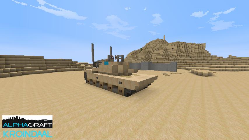 [Alphacraft] M1A2 Abrams Minecraft Map