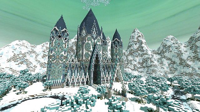 The Lost Palace of Frost Minecraft Map