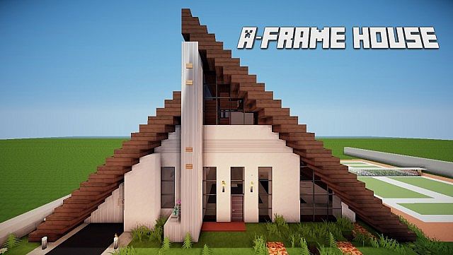 A-Frame House Part 4 Minecraft Map