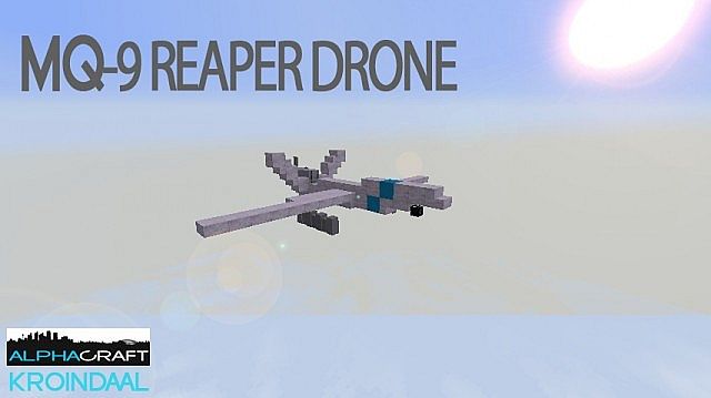 [ECS] MQ-9 Reaper Drone Minecraft Map