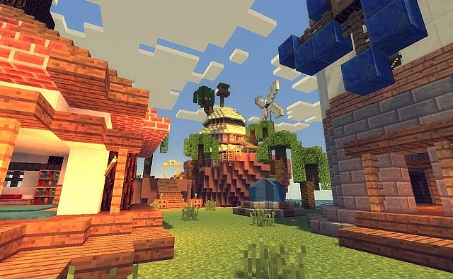 Sandover Village - Jak & Daxter Minecraft Project