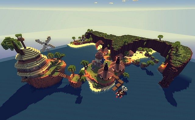 Sandover Village - Jak & Daxter Minecraft Map