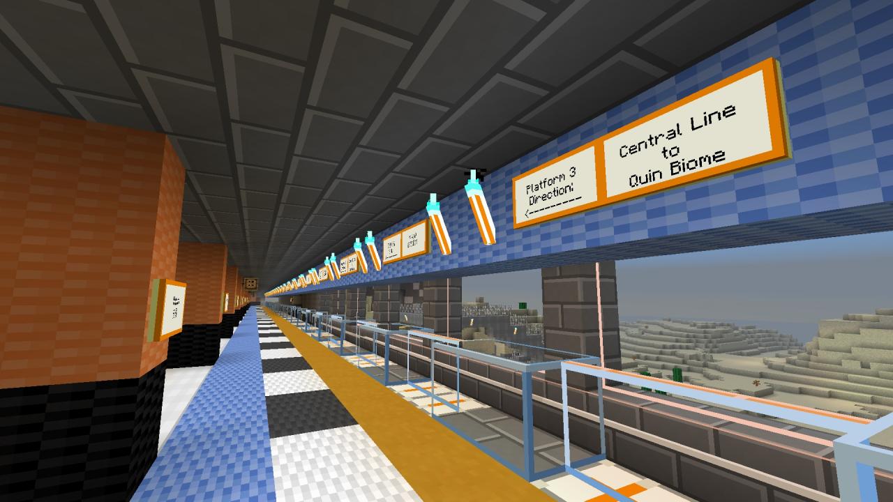 Nazca Railway - 0101 - Admin Station Minecraft Map