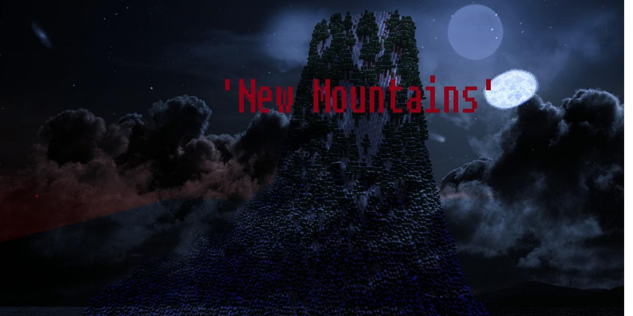 ''New Mountains'' Minecraft Map