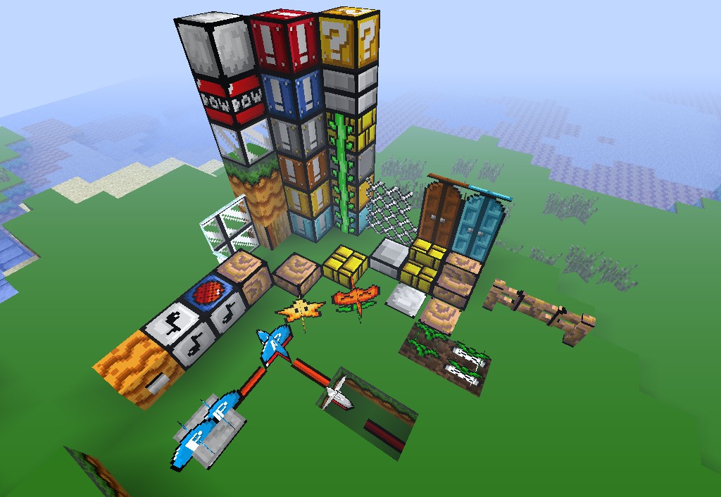 Super Mario Texture Pack Minecraft Texture Pack