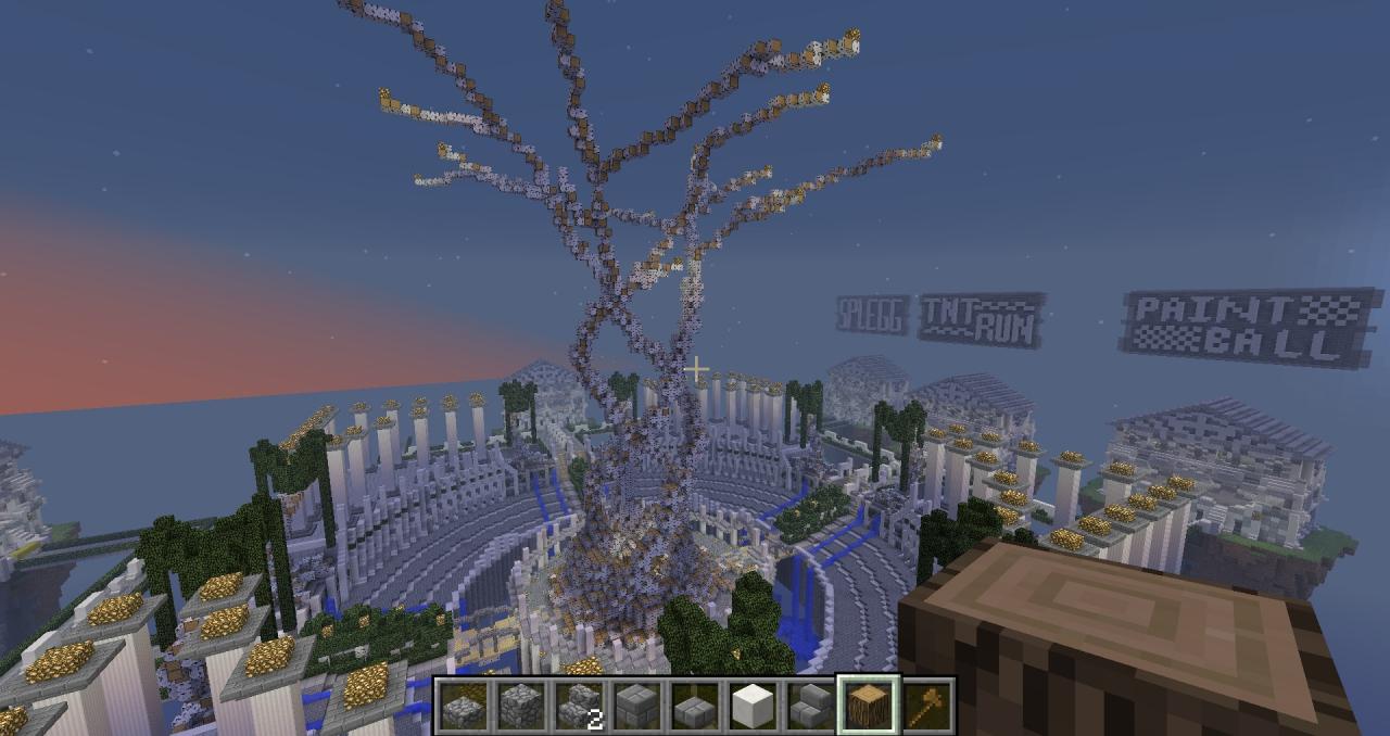 Hub Spawn Idea Minecraft Map