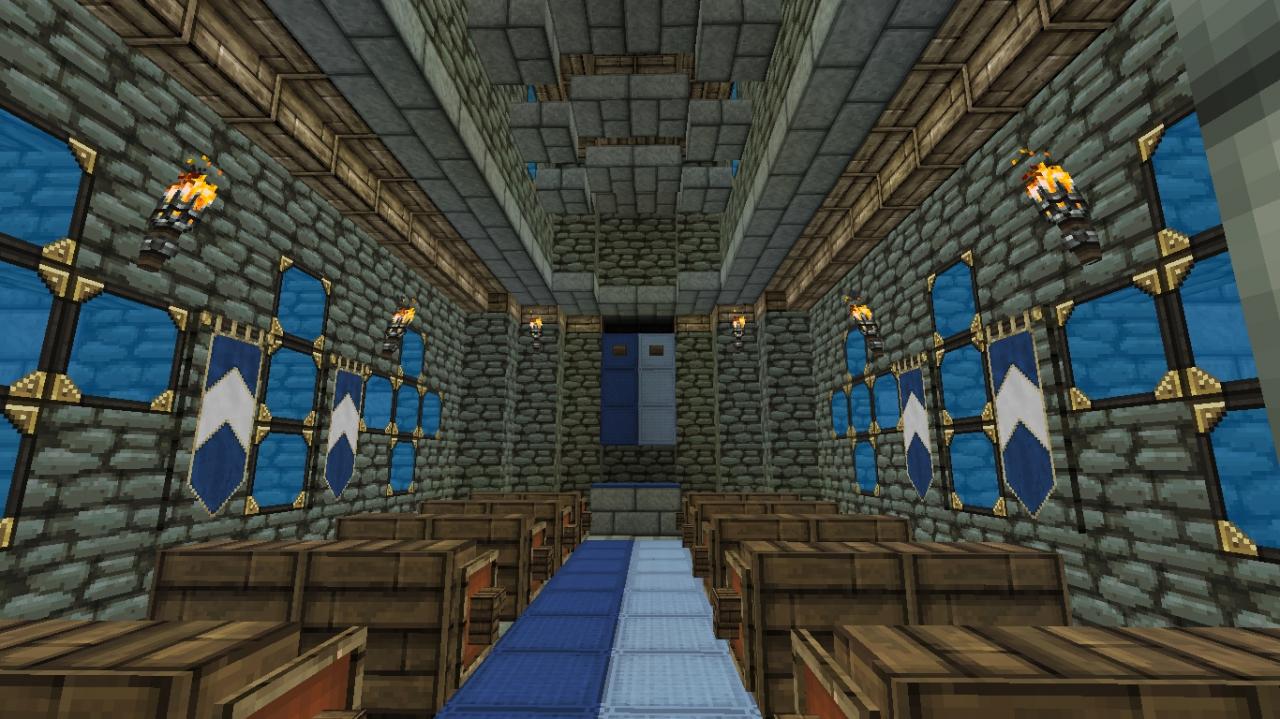 Greenmist Village and The River Fortress Minecraft Map