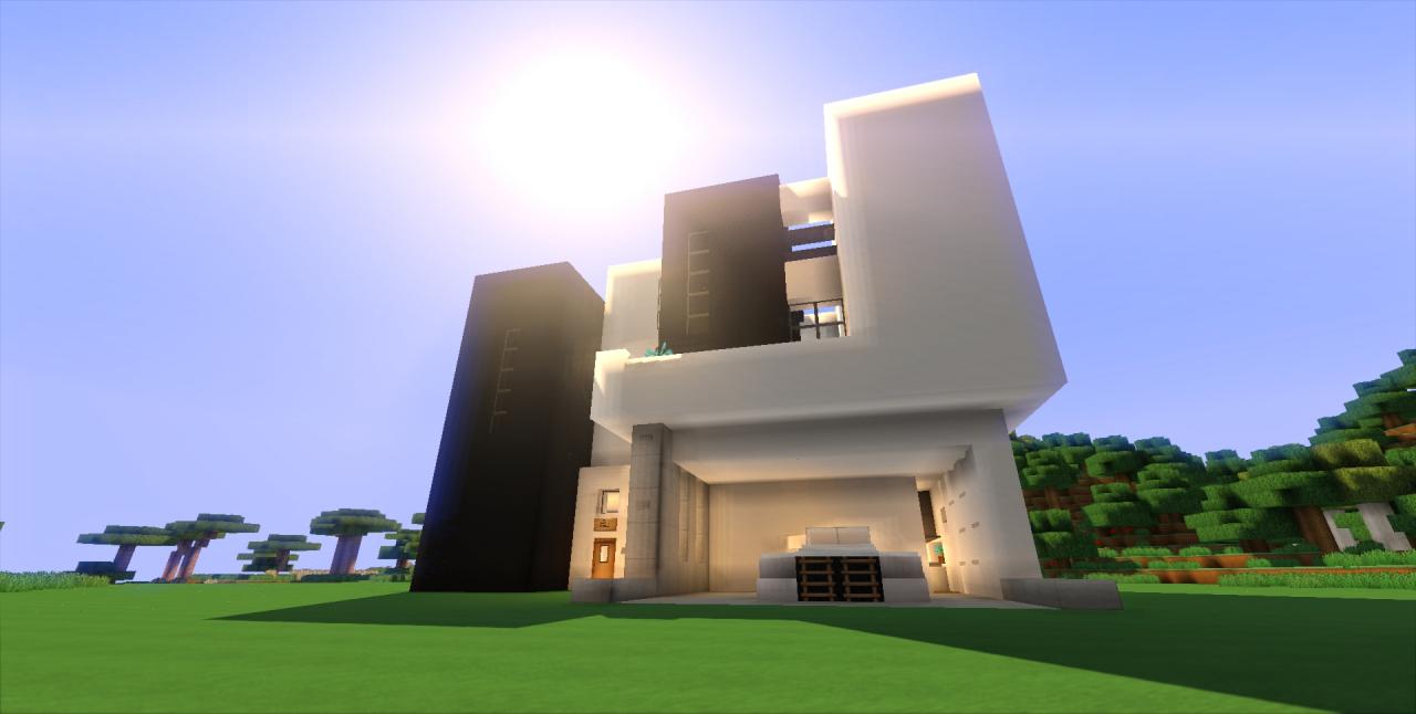 Minecraft House Build 2: Survival House Minecraft Map