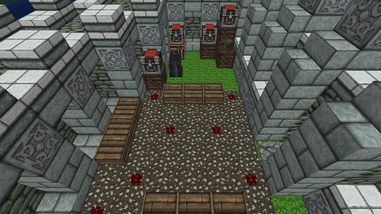 Greenmist Village and The River Fortress Minecraft Map