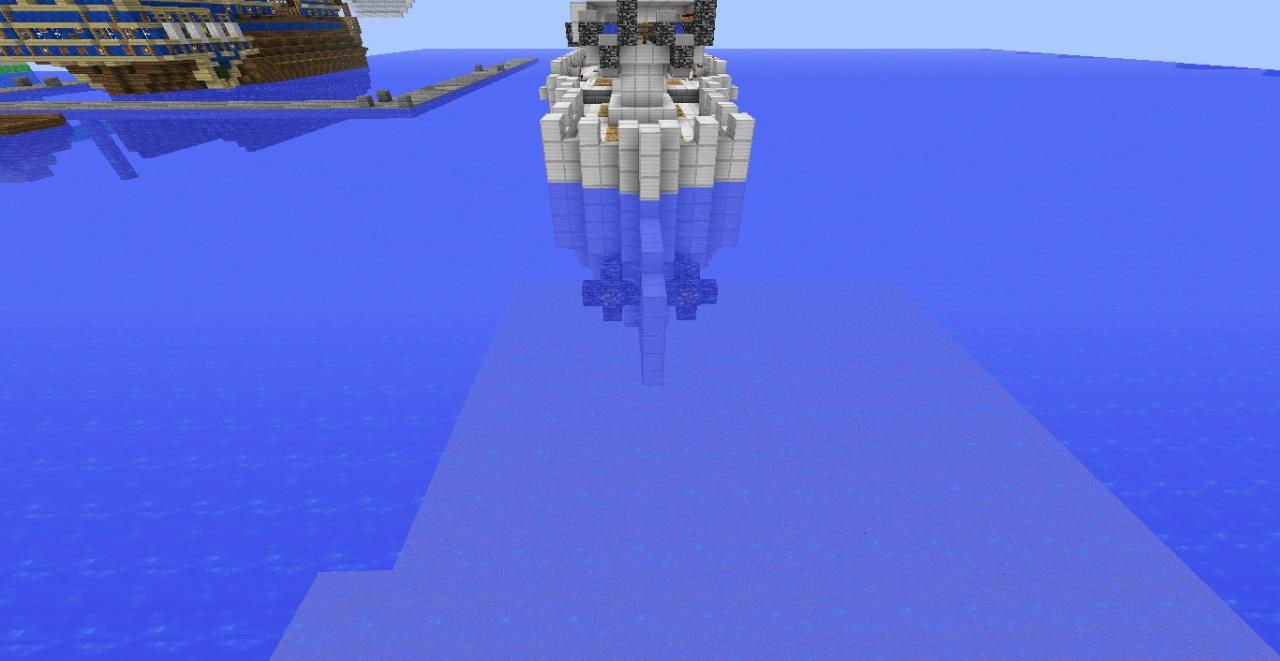 Mid-Sized Destroyer Minecraft Map