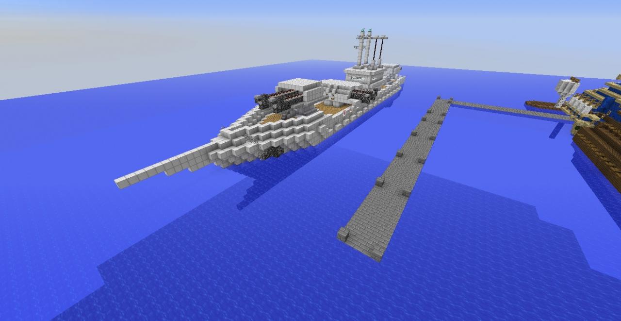 Mid-Sized Destroyer Minecraft Map