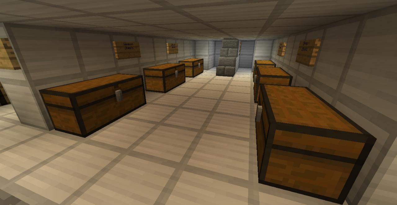 Mid-Sized Destroyer Minecraft Map