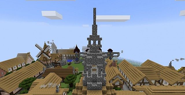 Tower spire Minecraft Map