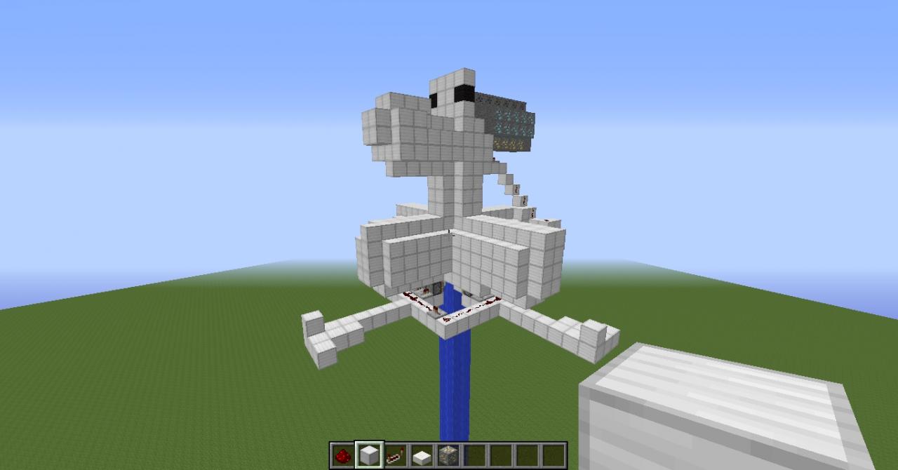 Alien Spaceship Minecraft Map