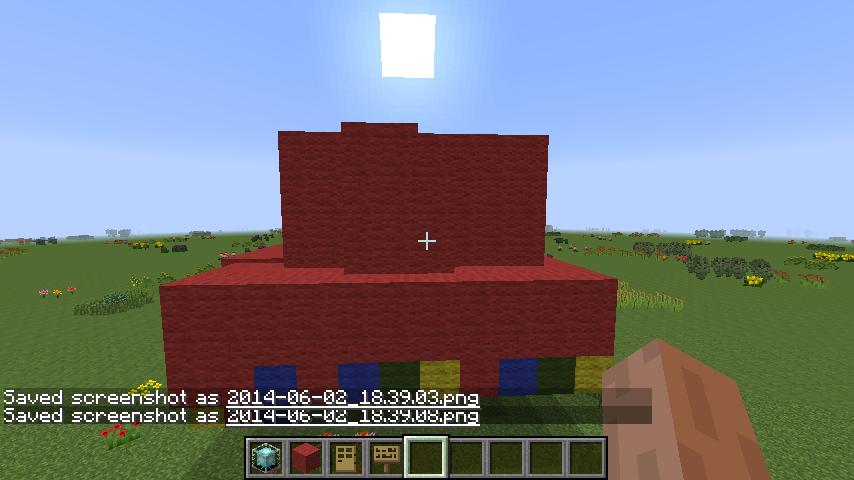 The Sand Thrower Used Command Block Minecraft Map