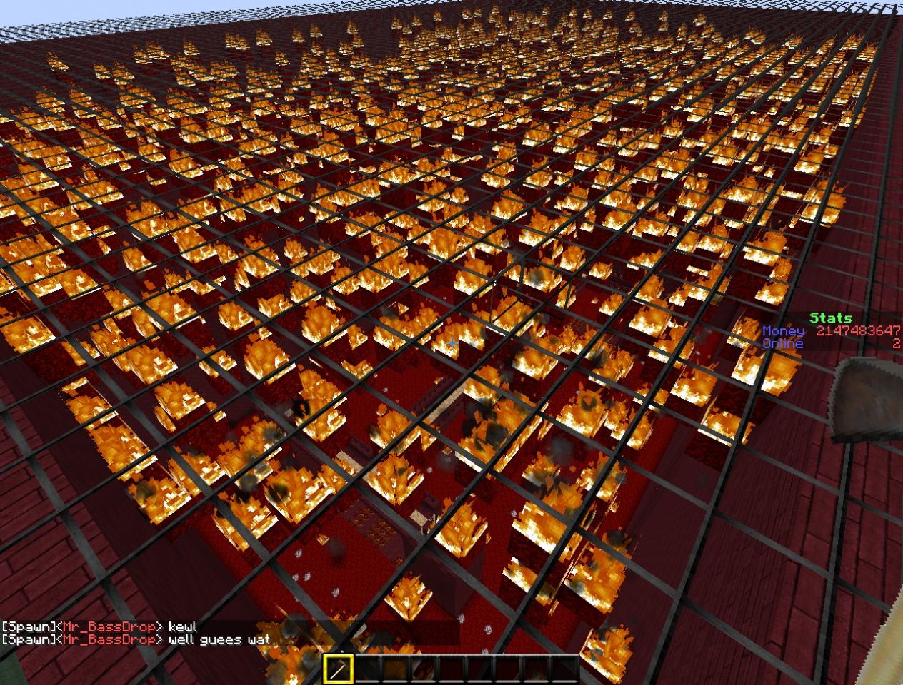 Nether PvP Arena Minecraft Map