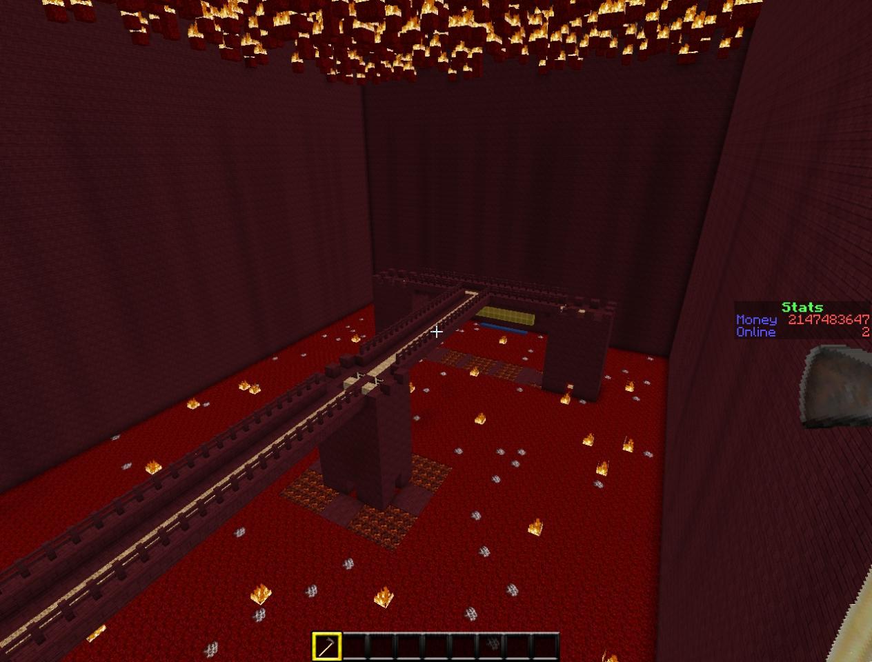Nether PvP Arena Minecraft Map
