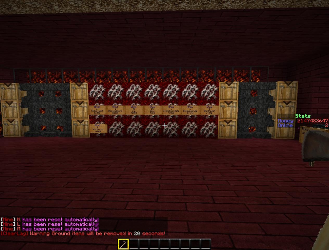 Nether PvP Arena Minecraft Map