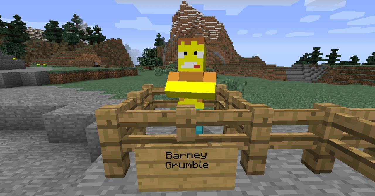 SimCraft (The Simpsons Resourcepack) Minecraft Texture Pack