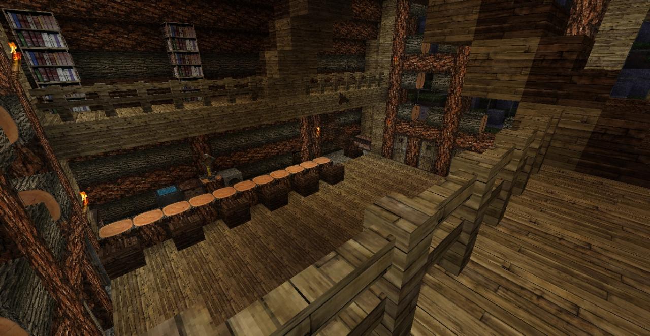 Large Tavern Minecraft Map