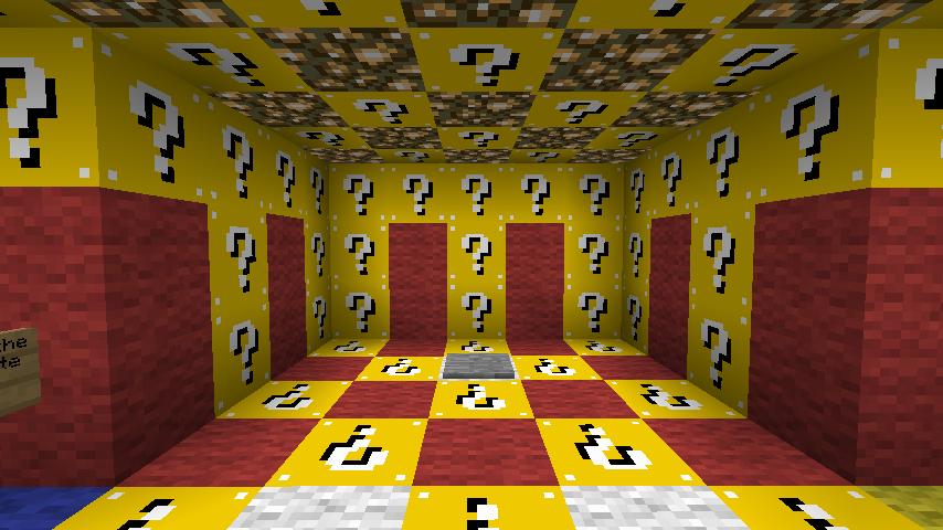 Lucky block challenge!! Minecraft Map