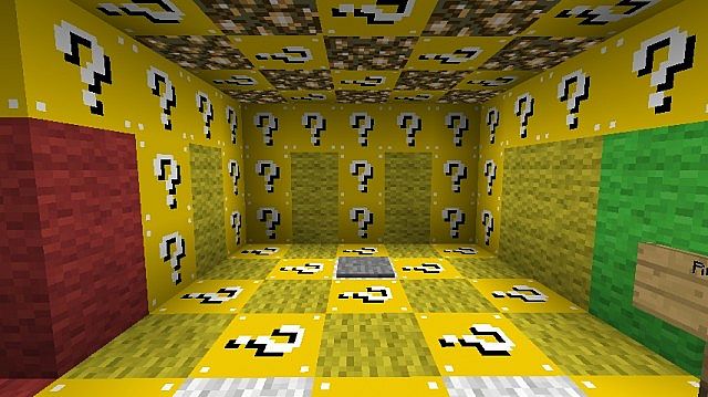 Lucky block challenge!! Minecraft Map