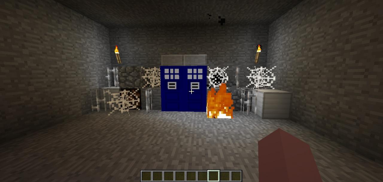 Doctor who TARDIS adventure resource pack Minecraft Texture Pack