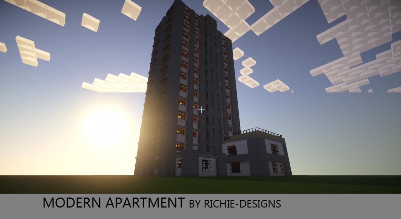 Modern Apartment 1.0 - Richie-Designs Minecraft Map