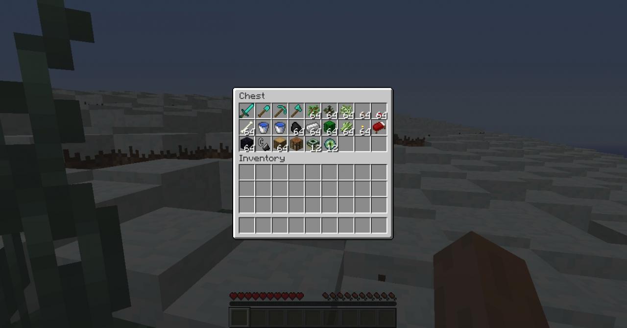 Frozen Grounds Survival Map /w CHEST INCLUDED! Minecraft Map