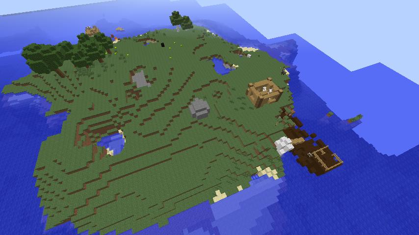 Shipwreck Island Minecraft Map