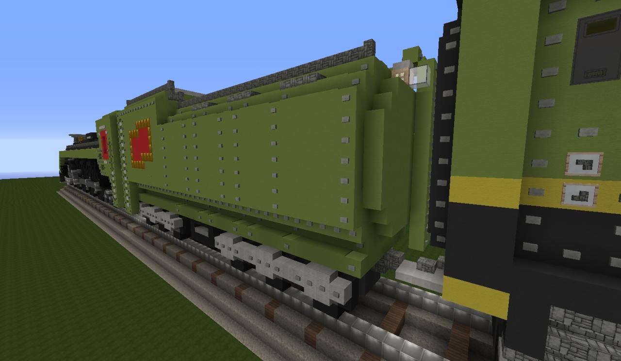 Mountain Class 6060 Steam Locomotive (4-8-2) (This train is built 4 ...